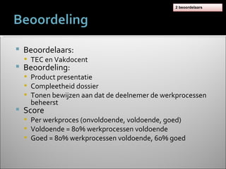 Kick Off Proeve Van Bekwaamheid Ver2 | PPT