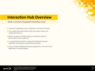 Oracle’s PeopleSoft Interaction Hub | PDF