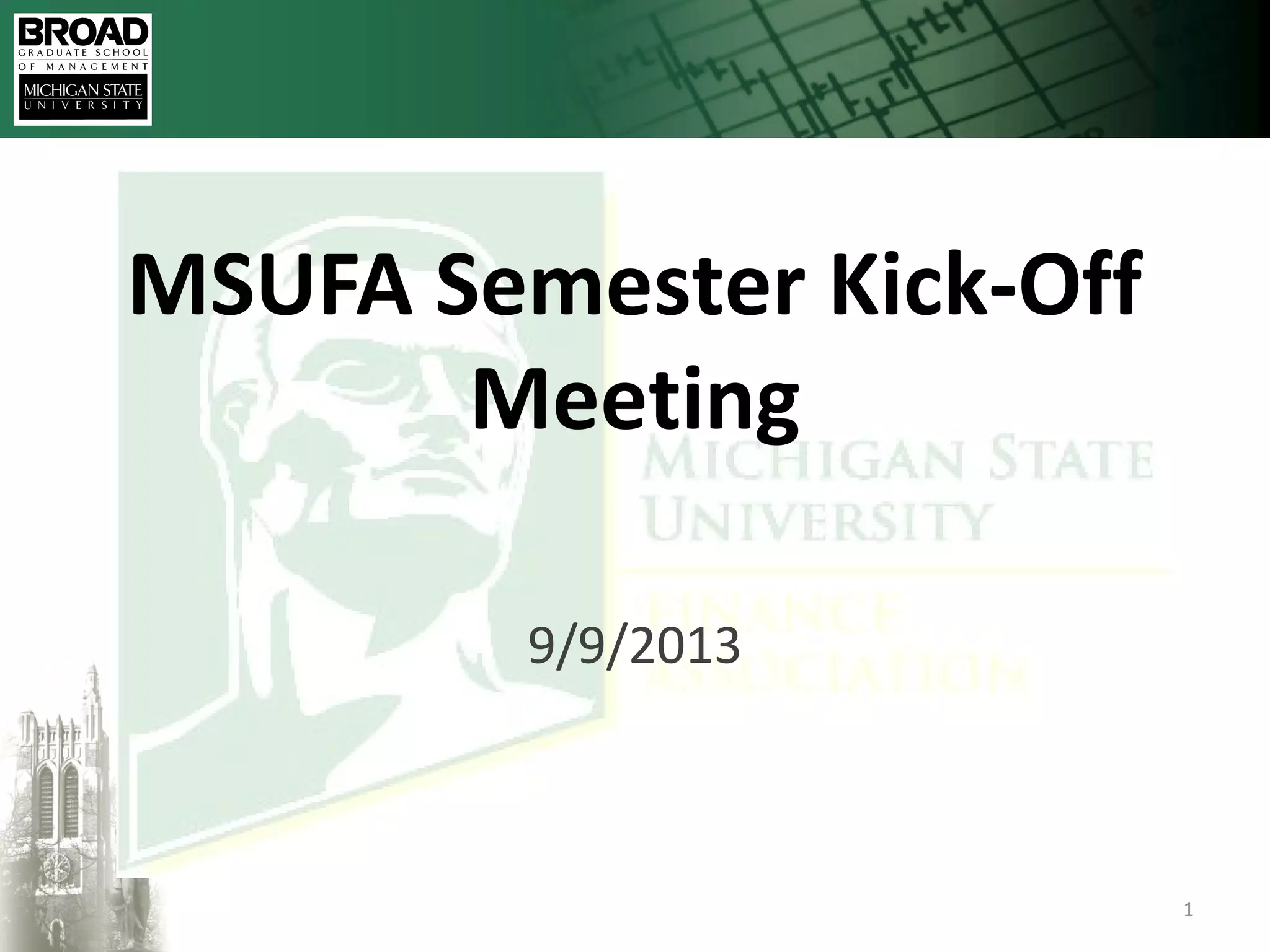 Kickoff meeting | PPT