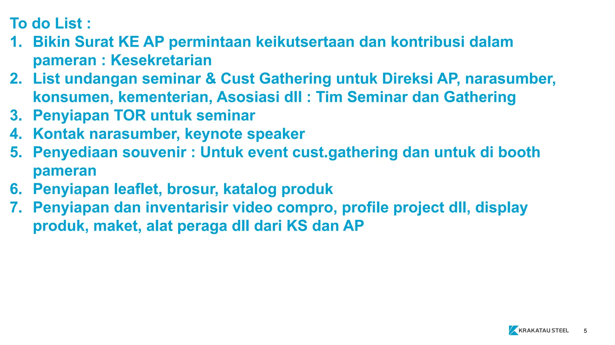 Kick off Meeting persiapan acara pameran.pptx