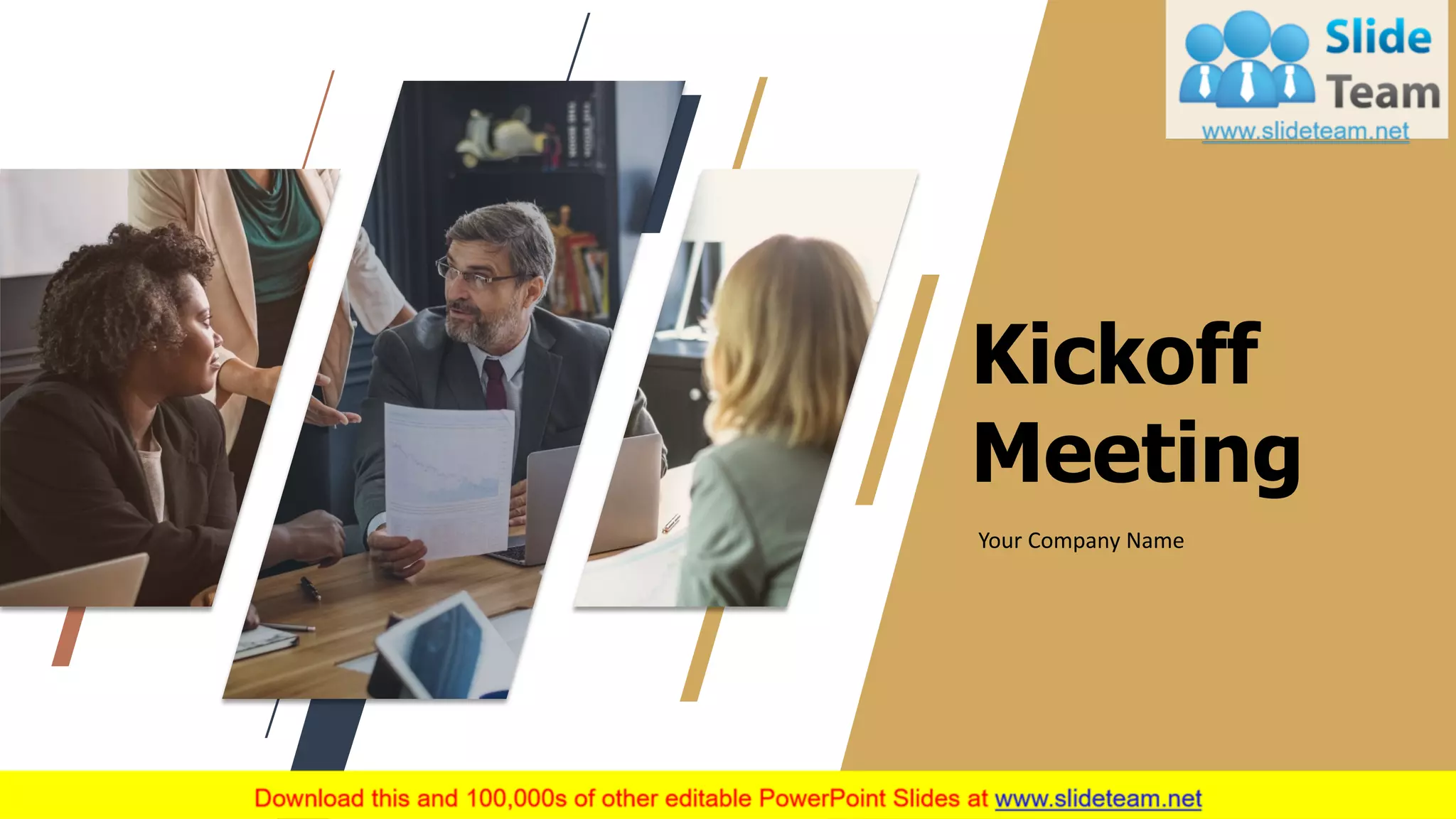 Kickoff Meeting PowerPoint Presentation Slides | PDF