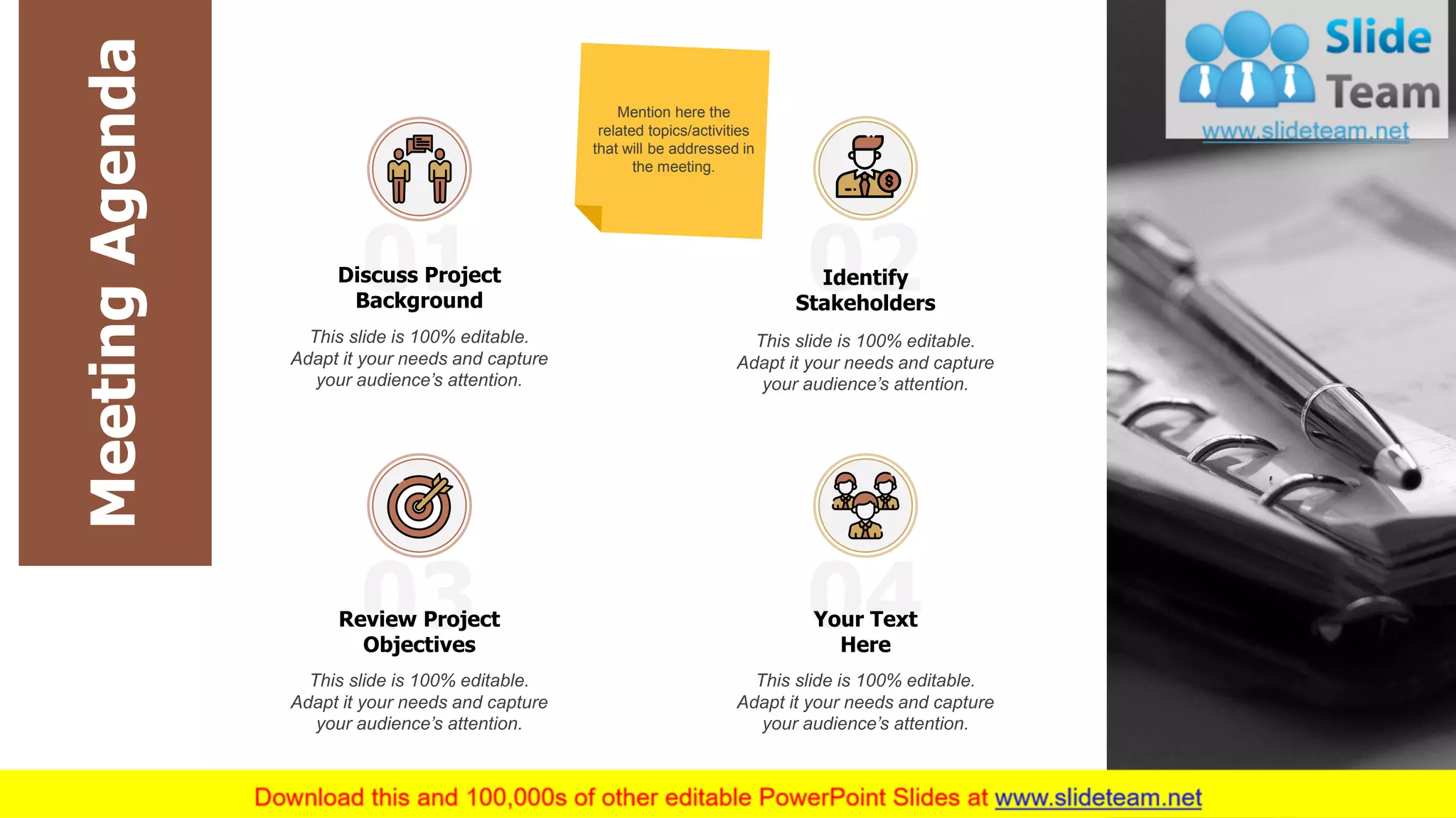 Kickoff Meeting PowerPoint Presentation Slides | PDF