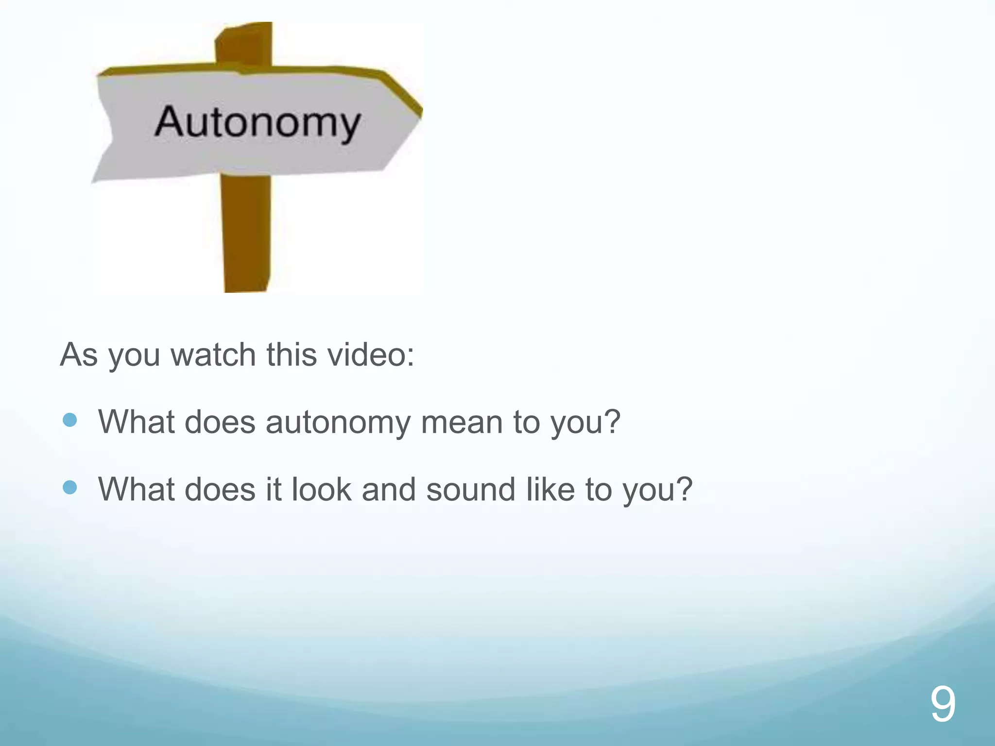 RI Educator Autonomy Kickoff presentation | PPTX | Professional School | Postgraduate Education