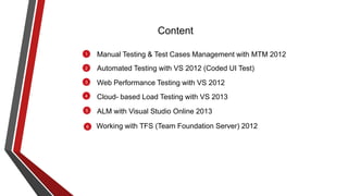 Testing with Microsoft Technologies - Kick Off Session | PPT