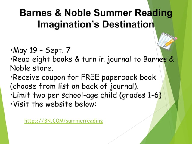 Get Wrapped Up in Summer Reading | PPTX