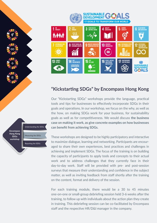 Kickstarting SDGs workshop by Encompass HK | PDF