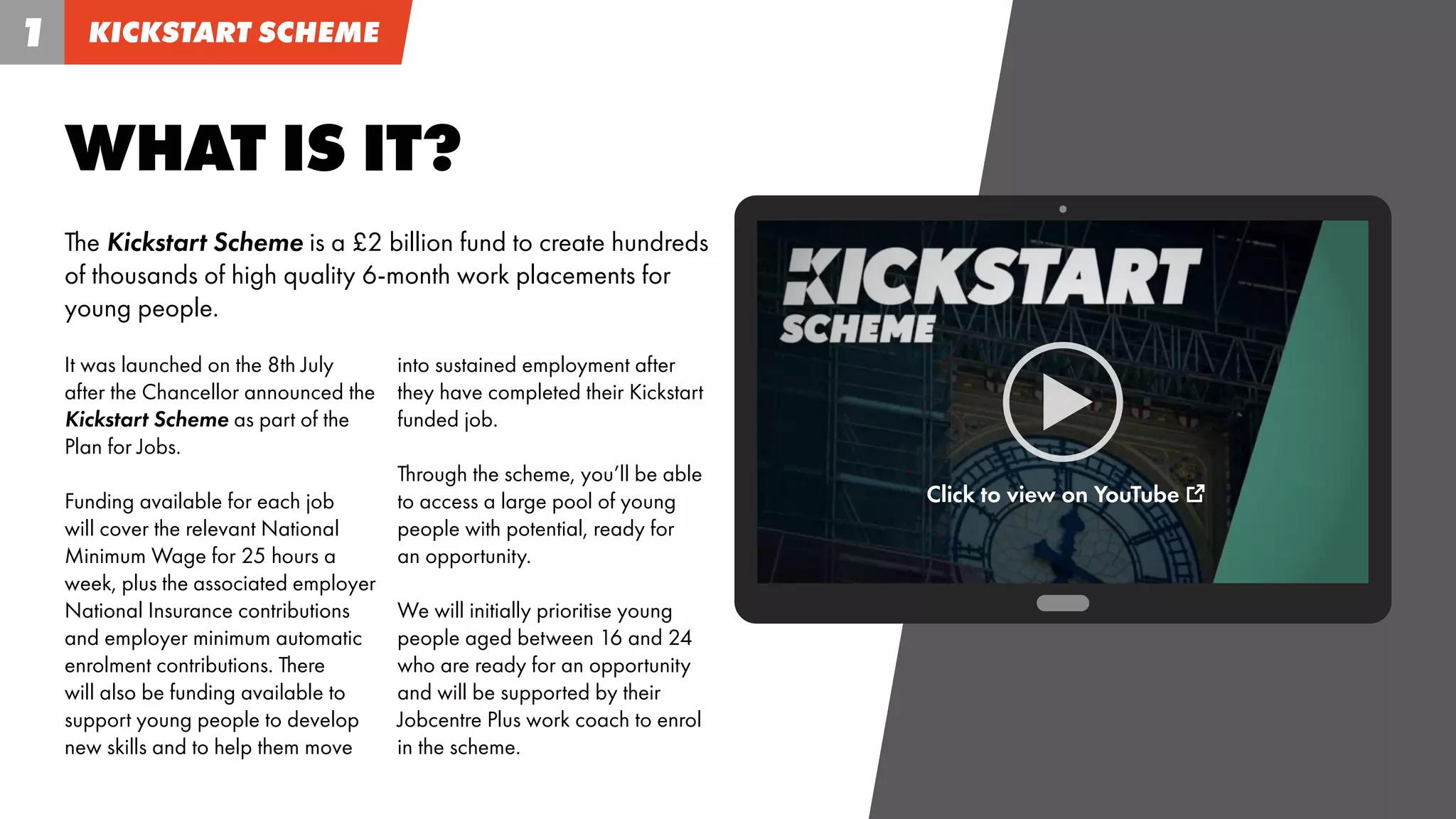 Kickstart Scheme - Employers Guide | PDF