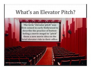 Kickstart: Seven Secrets to a Powerful 30-Second Elevator Pitch by ...