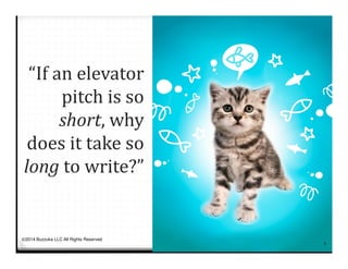 Kickstart: Seven Secrets to a Powerful 30-Second Elevator Pitch by ...