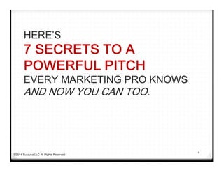 Kickstart: Seven Secrets to a Powerful 30-Second Elevator Pitch by ...