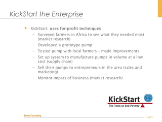 KickStart Case Study - IA Summit Presentation | PPT