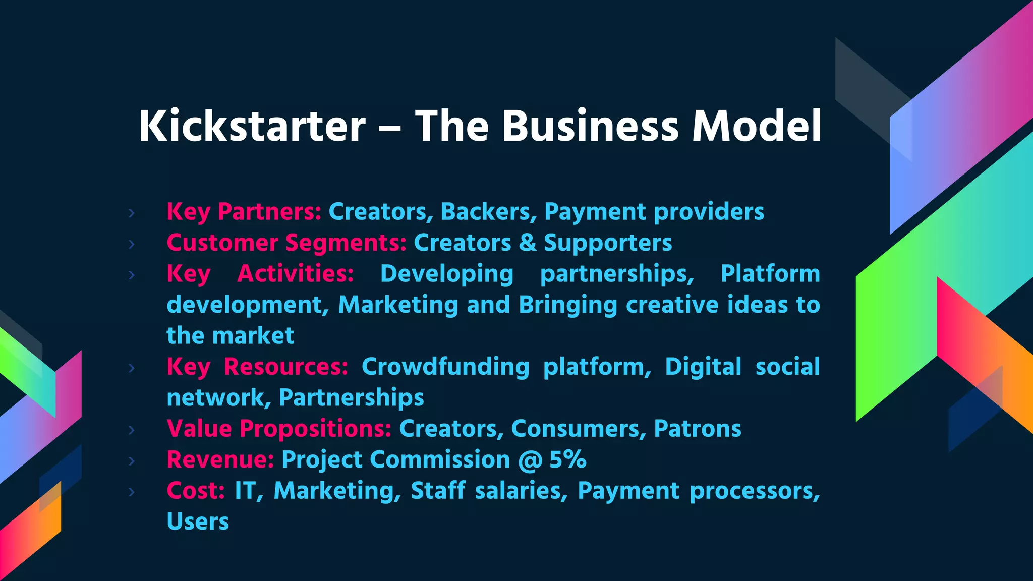 Kickstarter - The crowdfunding breakthrough | PPTX