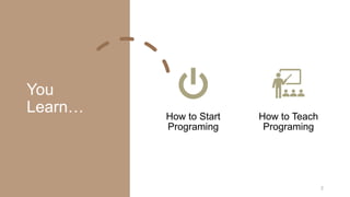Kick-Start Programming-Part 1 | PPT