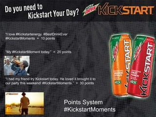 Final Digital Strategy: PepsiCo Kickstart | PPTX