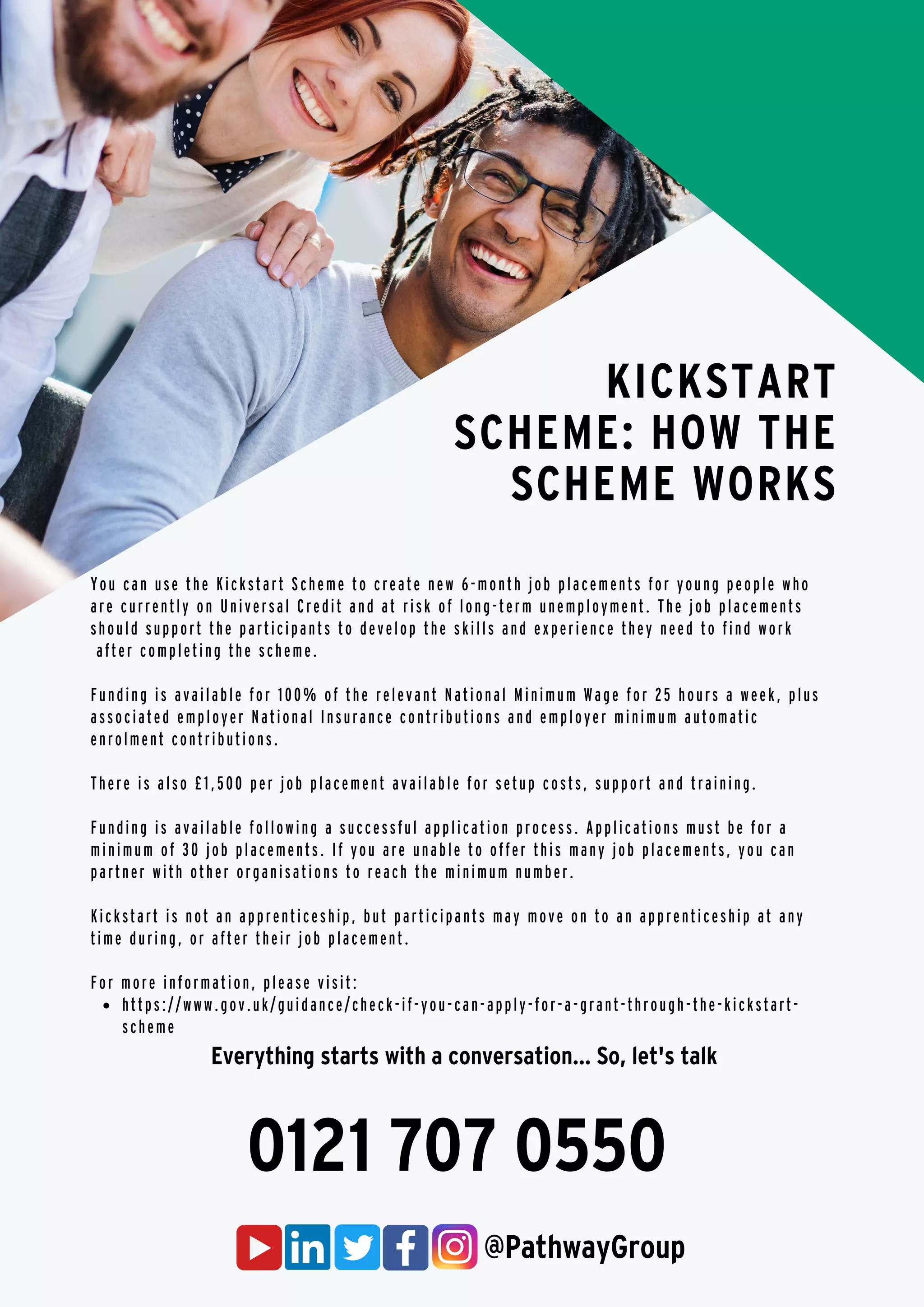 Kickstart scheme how the scheme works | PDF