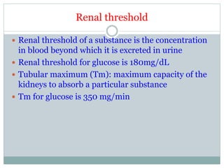 Kidney function test | PPT