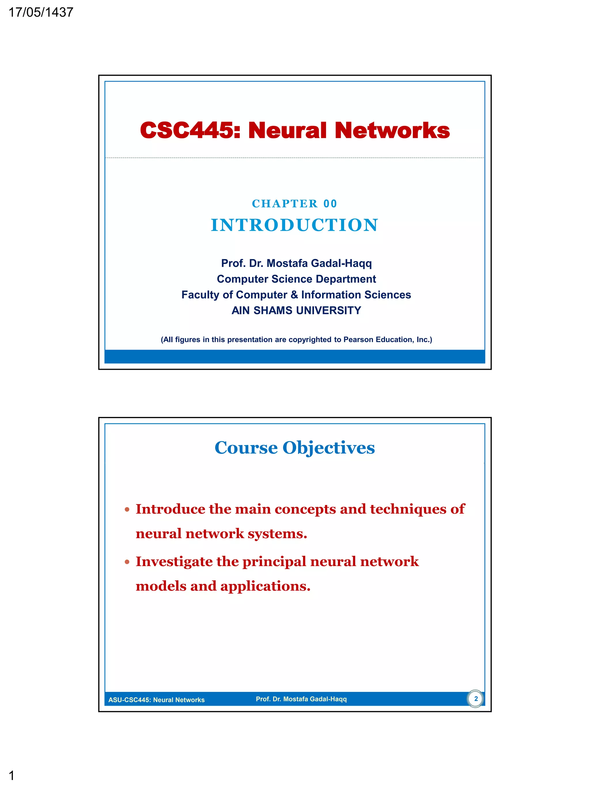 Neural Networks: Introducton | PDF