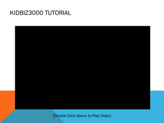 Kidbiz3000: The Leader in Differentiated Instruction | PPT