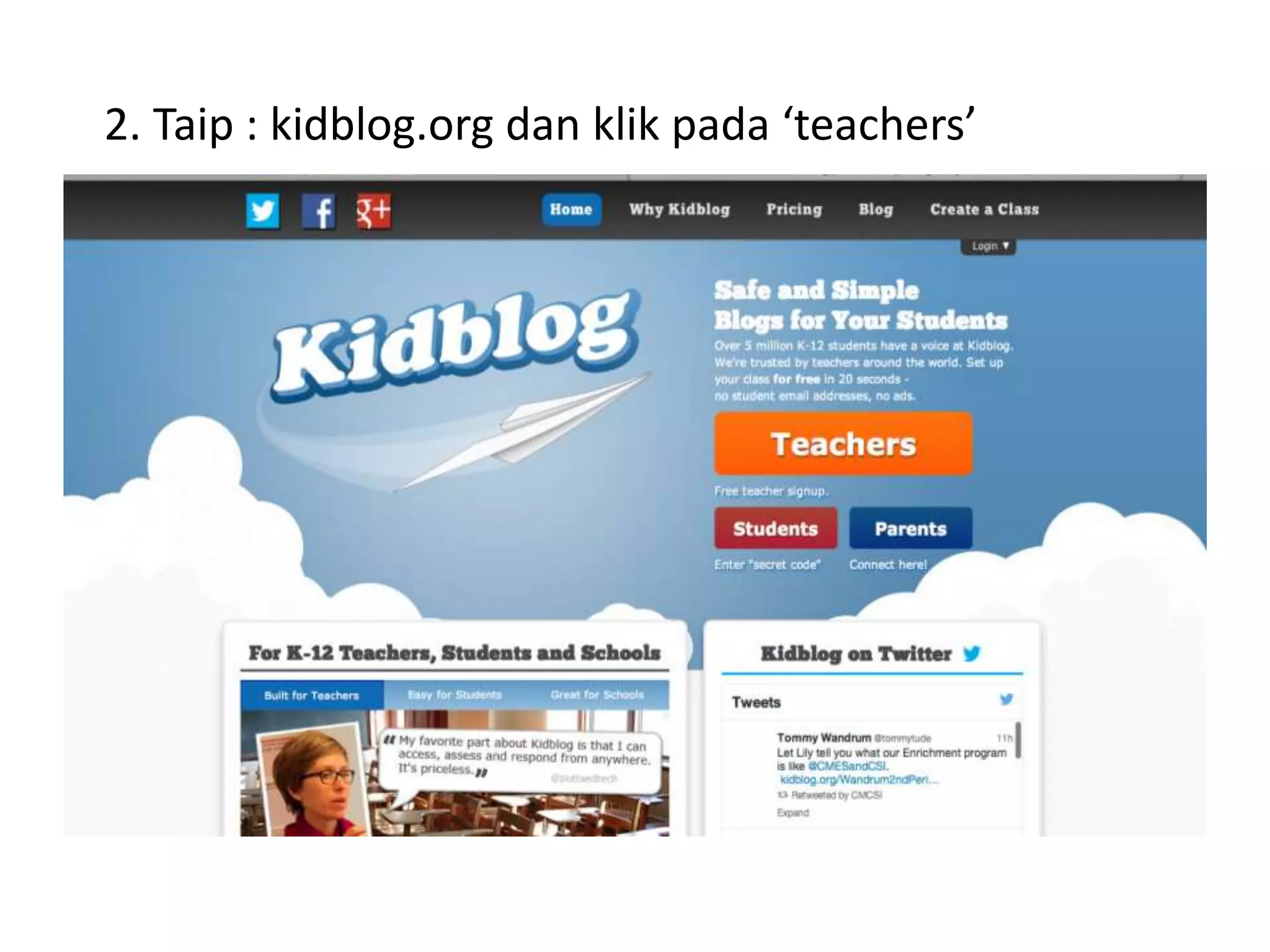 PLUG TMK TAHUN 5: MODUL KIDBLOG | PPTX