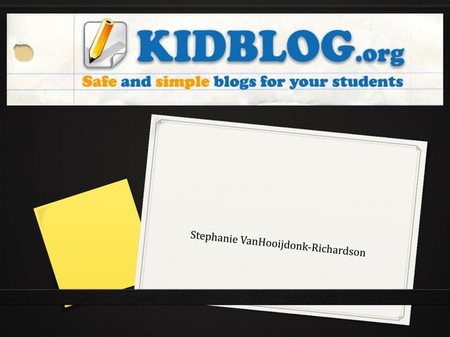 Kidblog presentation | PPT