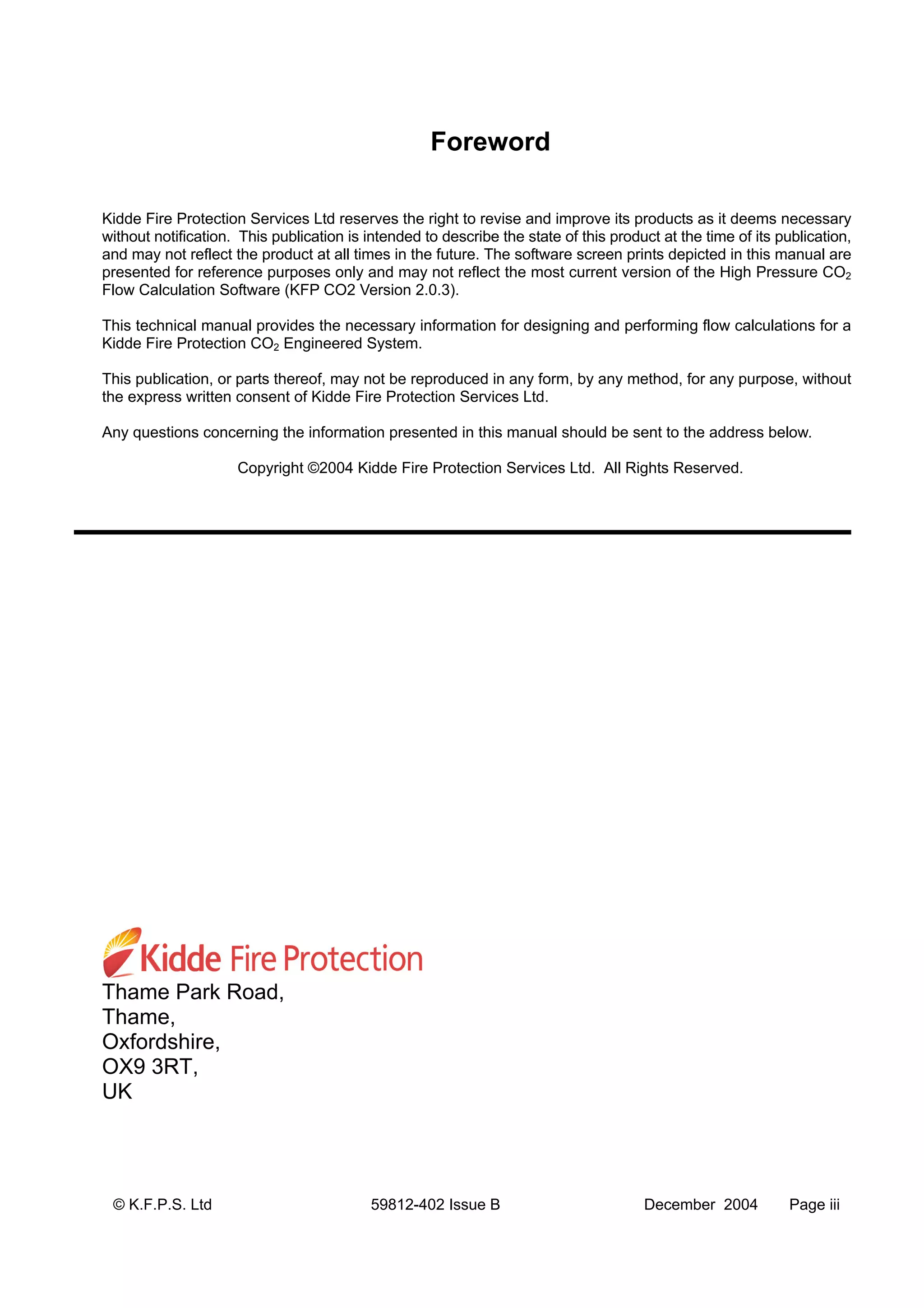 Kidde co2 product manual 050128 | PDF