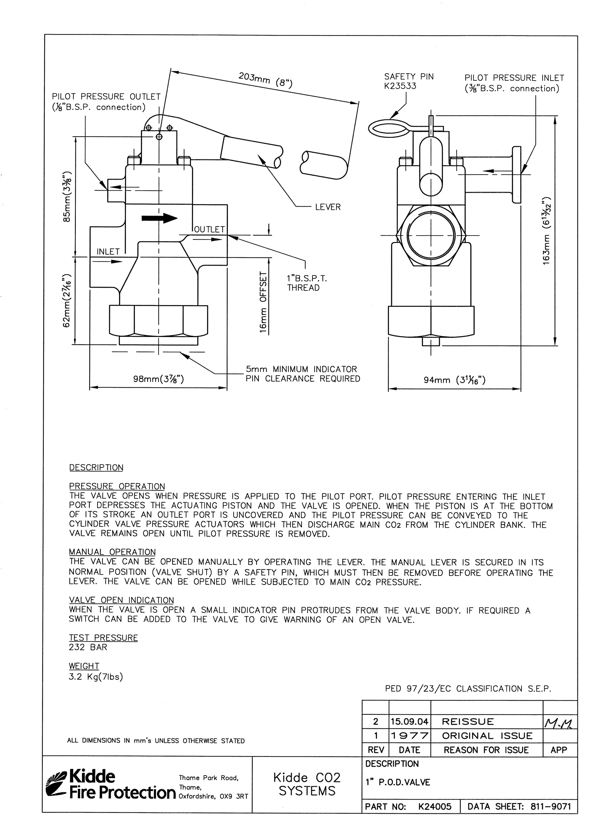 Kidde co2 product manual 050128 | PDF