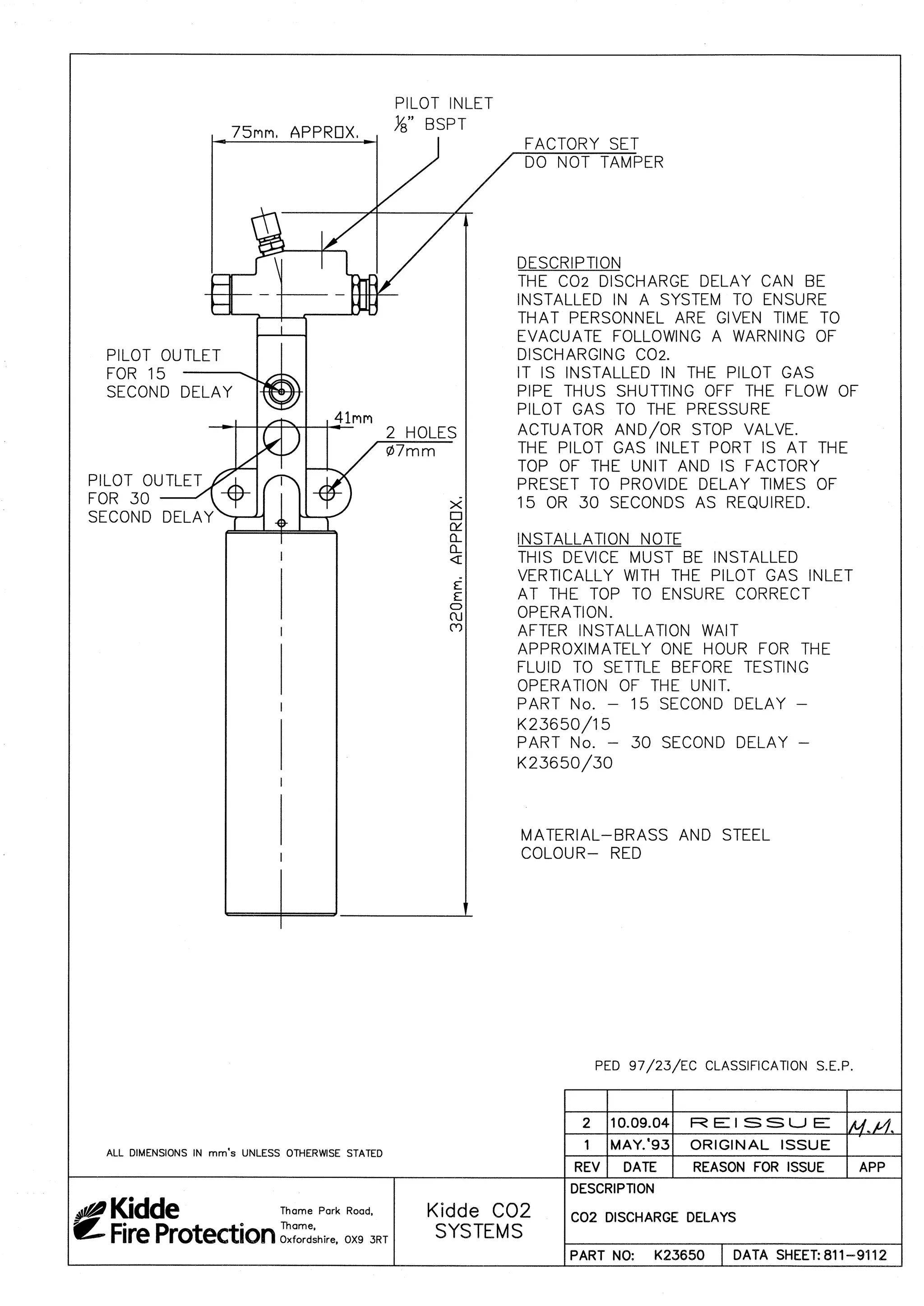 Kidde co2 product manual 050128 | PDF | Manufacturing Industry | Industries