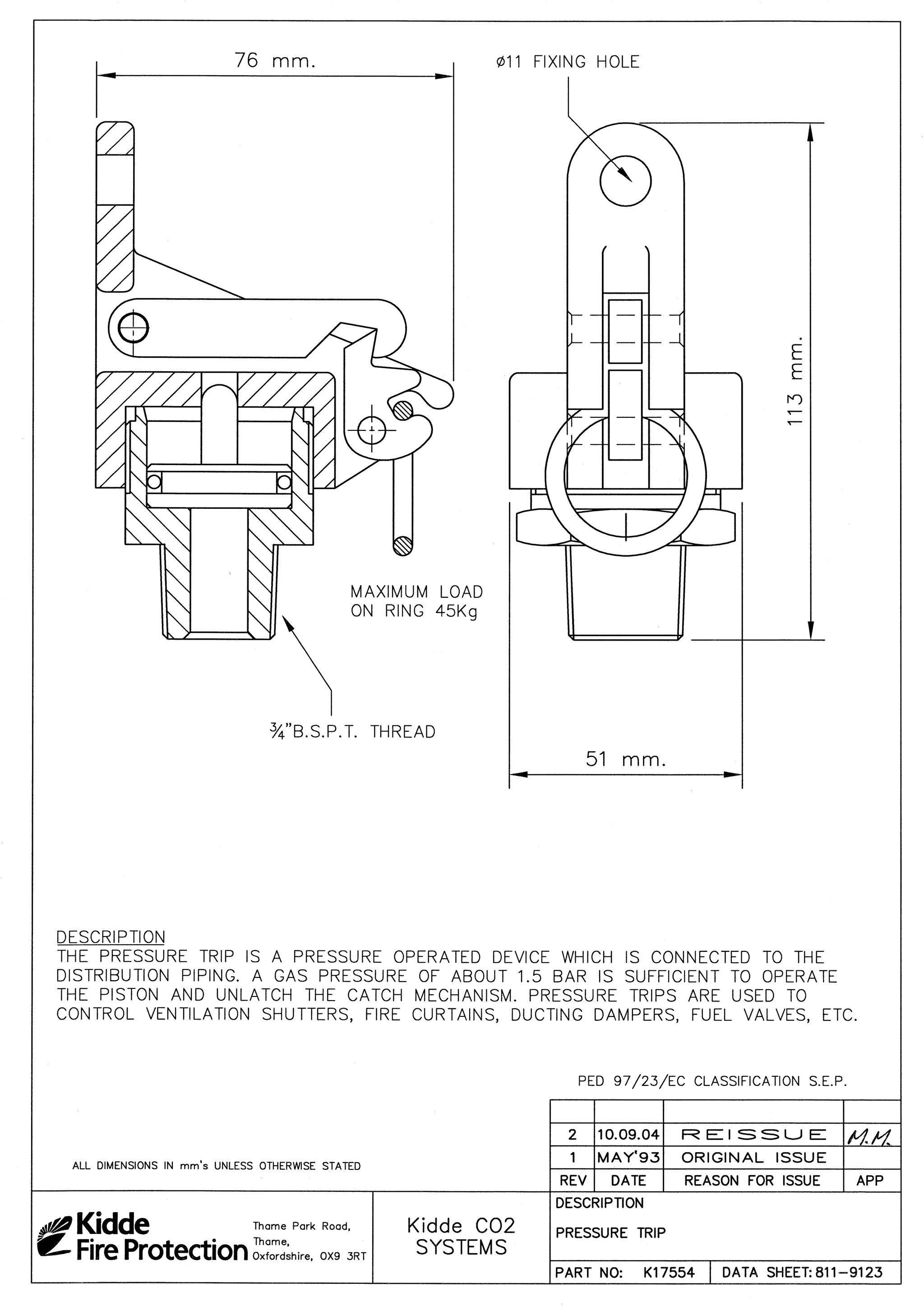 Kidde co2 product manual 050128 | PDF