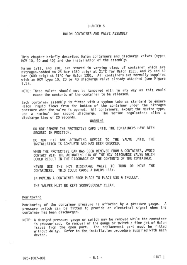 Kidde halon manual | PDF