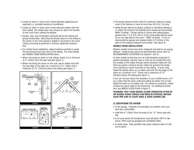 Kidde smoke alarm 0916 manual | PDF