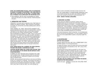Kidde smoke alarm 0916 manual | PDF
