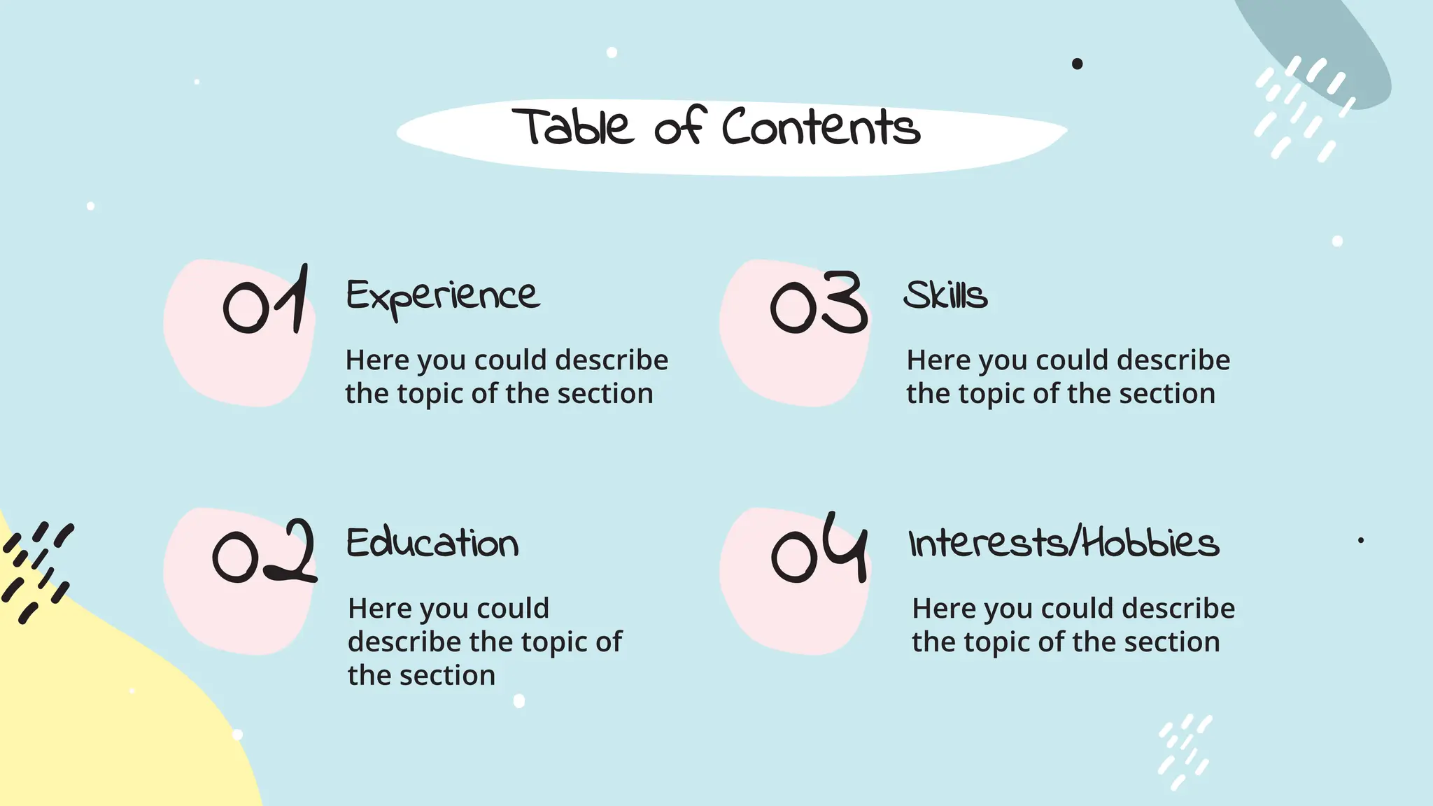 Kiddle Teacher CV Potfolio Resume with roles and responsibilities | PPT