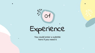 Kiddle Teacher CV Potfolio Resume with roles and responsibilities | PPT