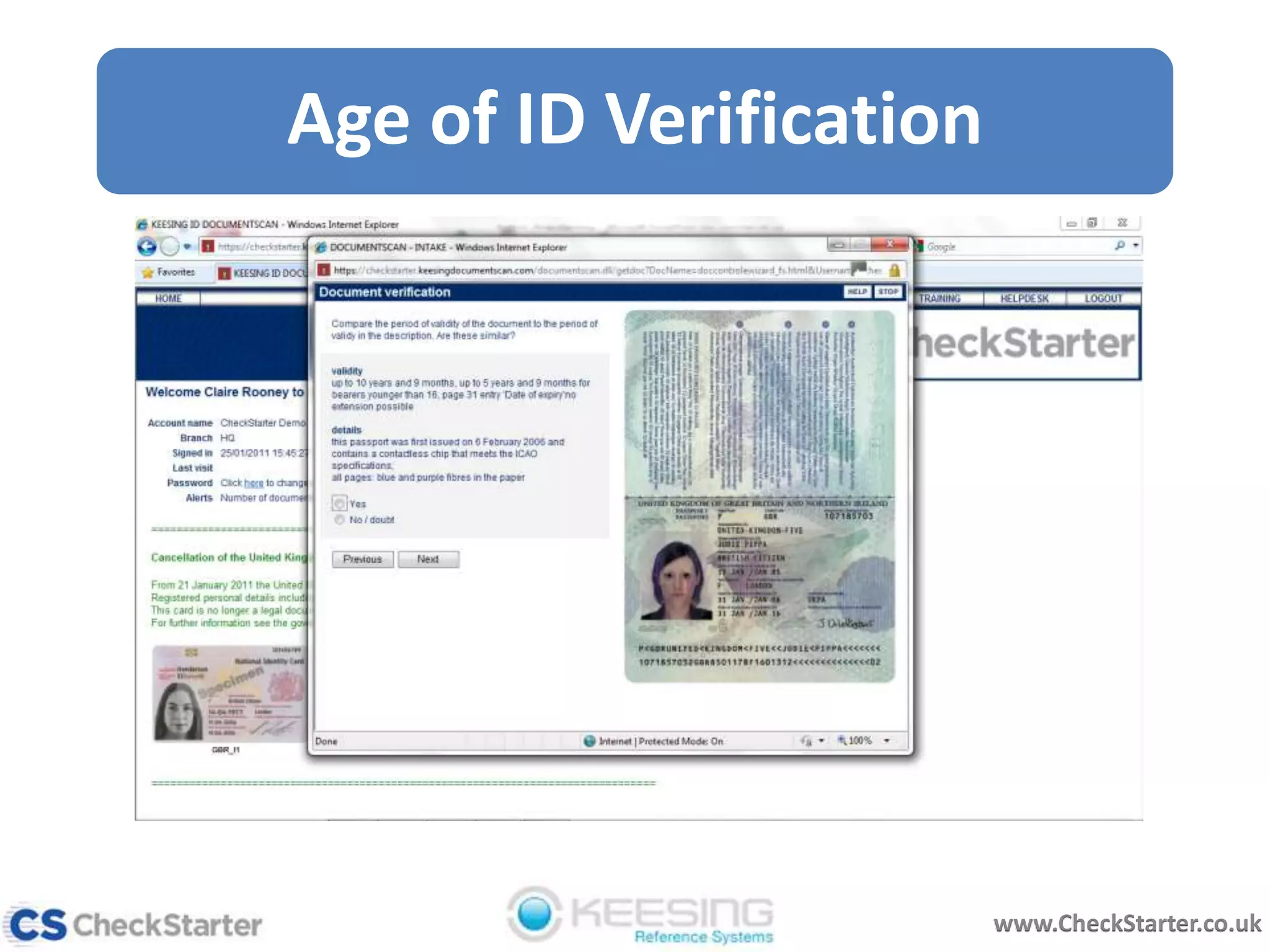 Keesing Document Scan - Right to Work Checking using a normal scanner ...