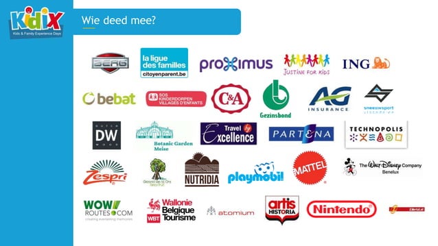 Kidix : The biggest Kids Marketing fair in Belgium. | PPT | Free Download
