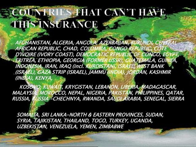 Kidnap and ransom insurance | PPTX