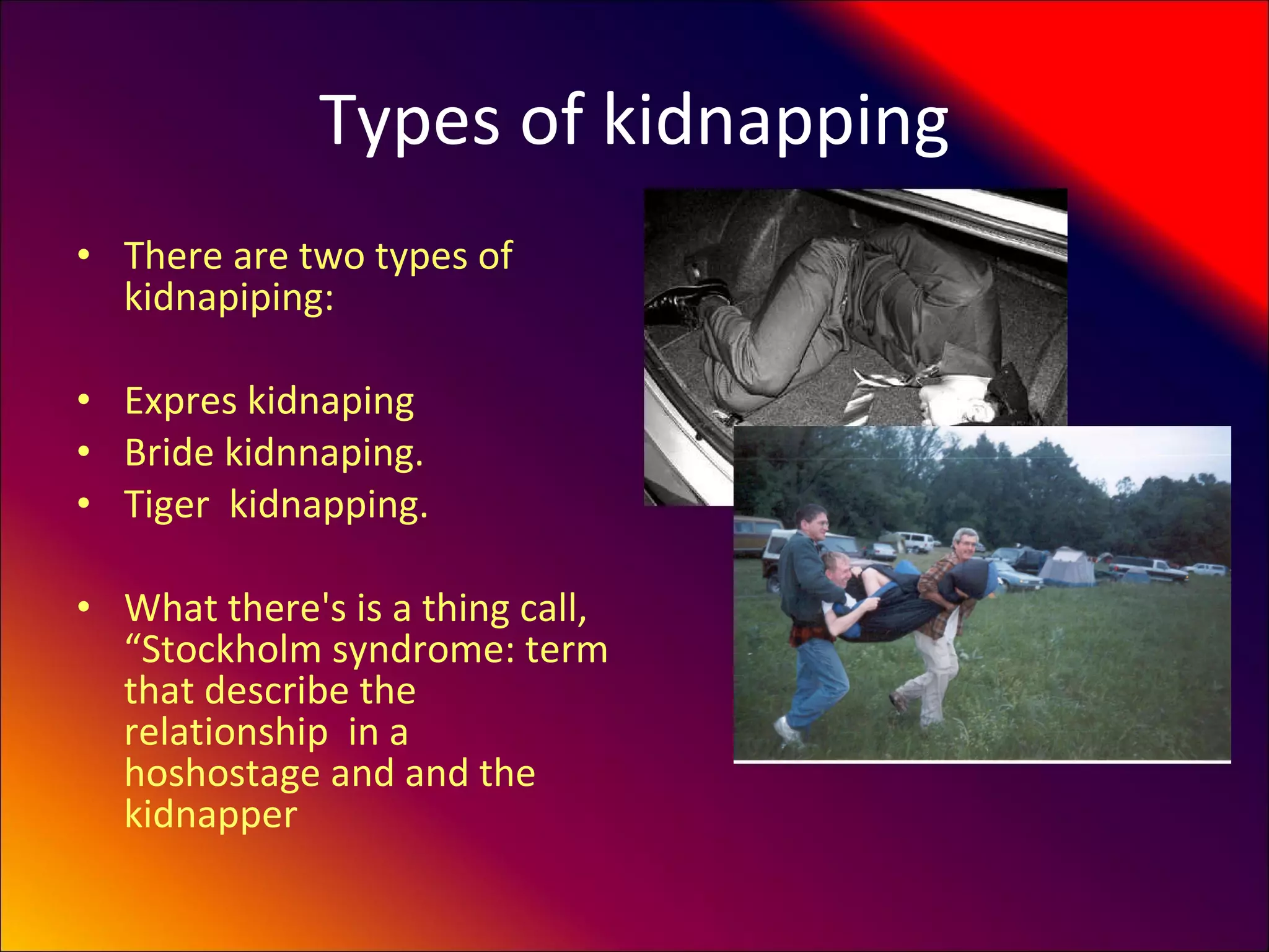 Kidnapping | PPT