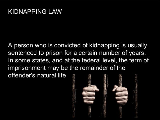 Kidnapping Meaning