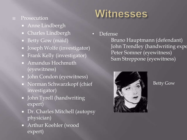 Kidnapping of charles lindbergh jr | PPT