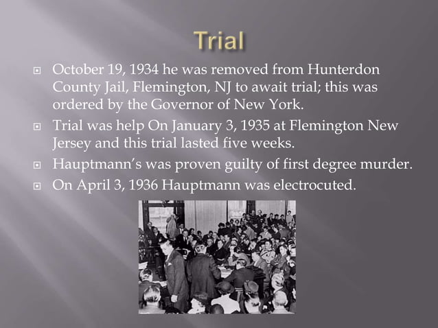 Kidnapping of charles lindbergh jr | PPT