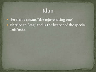 Kidnapping of Idun | PPTX