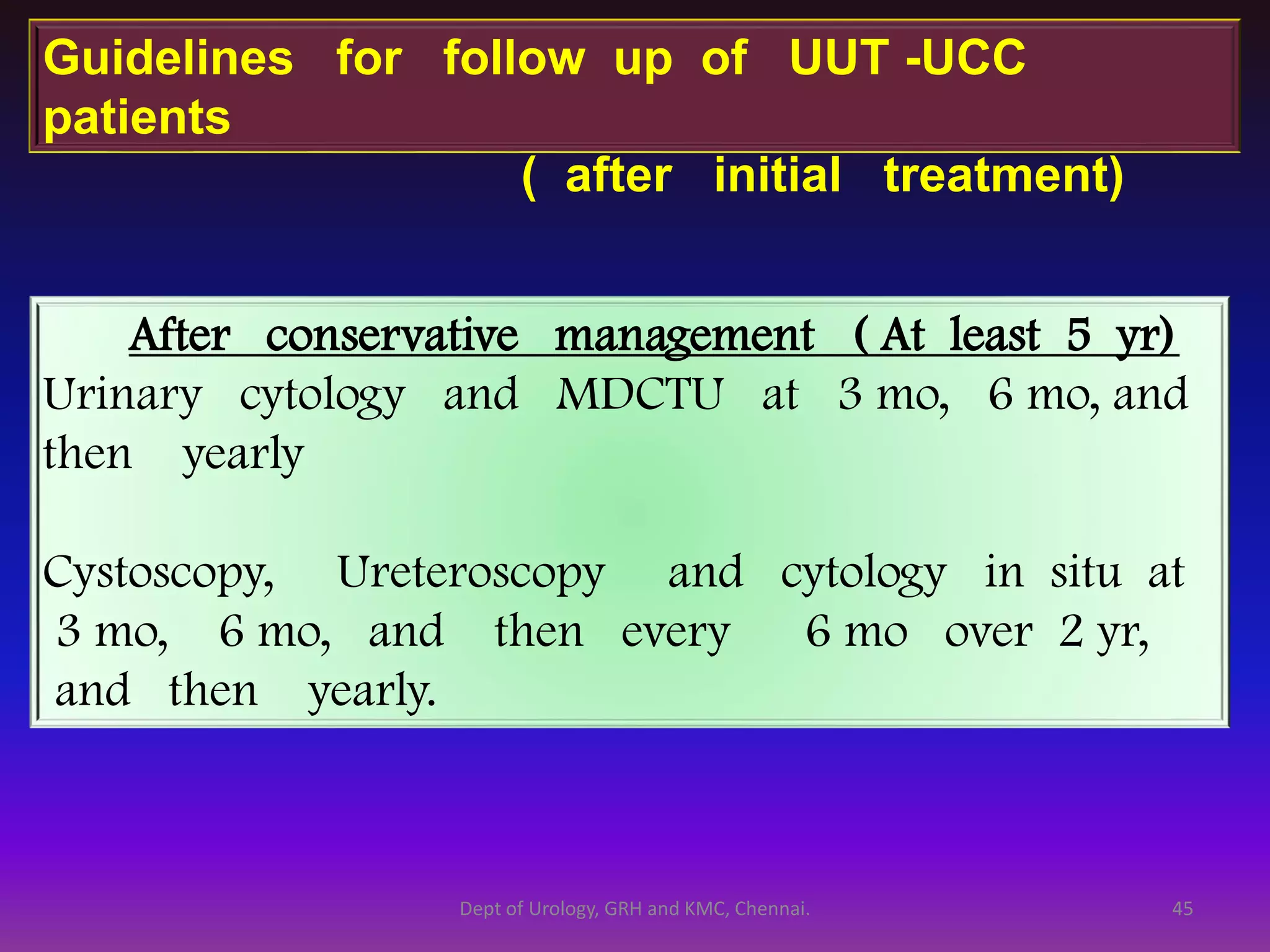 Upper urinary tract - Urothelial cell carcinoma | PDF | Cancer | Diseases and Conditions
