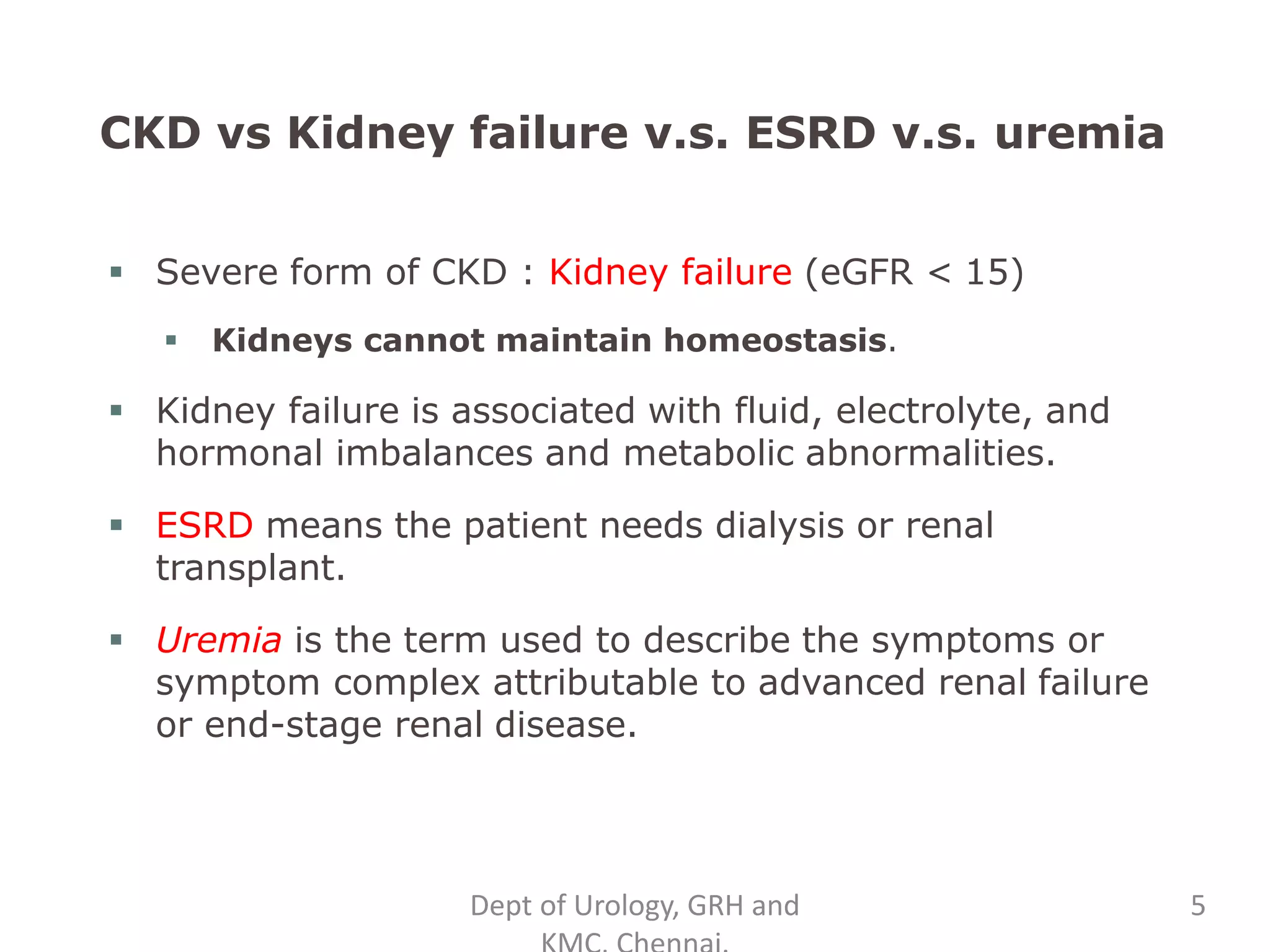 Chronic Kidney Disease | PDF