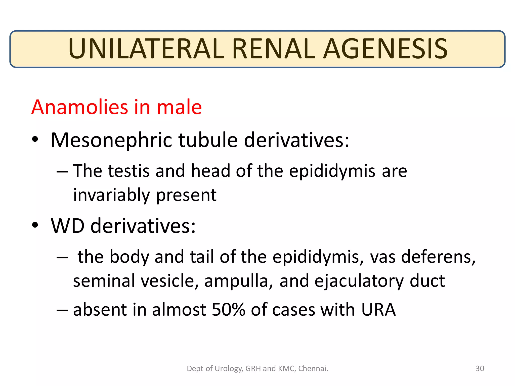 Congenital anomalies of kidney. | PDF