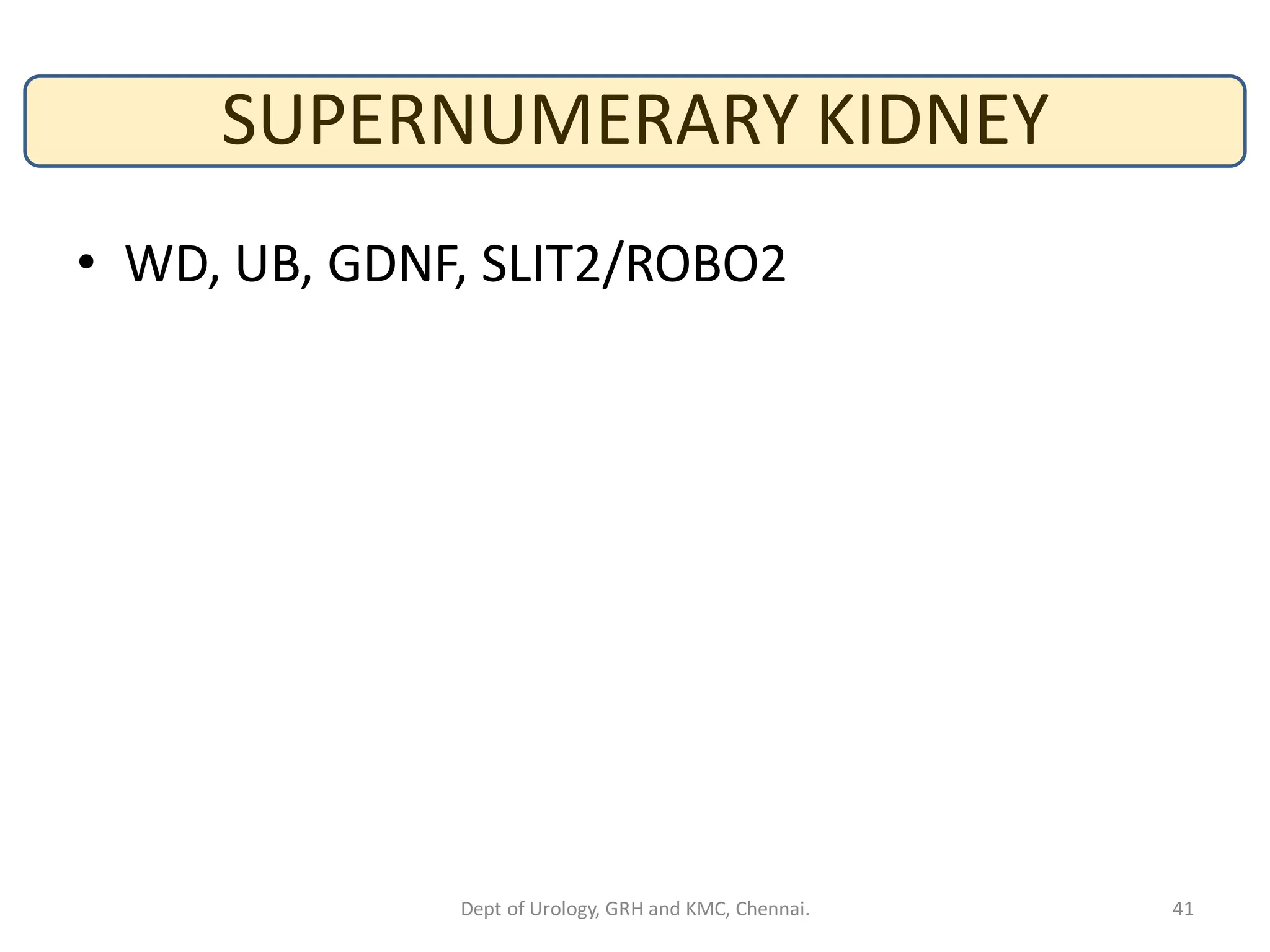 Congenital anomalies of kidney. | PDF