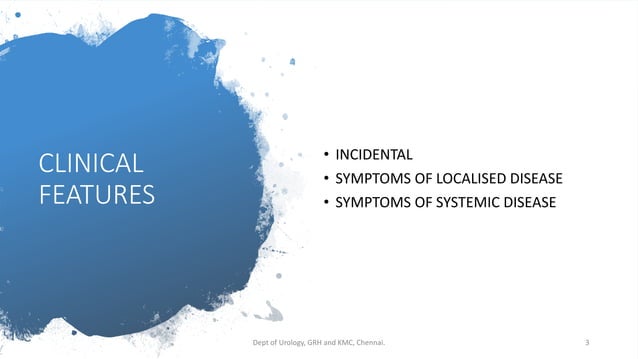 CLINICAL FEATURES & PROGNOSTIC FACTORS OF RCC | PPT