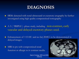 SMALL RENAL MASS | PDF