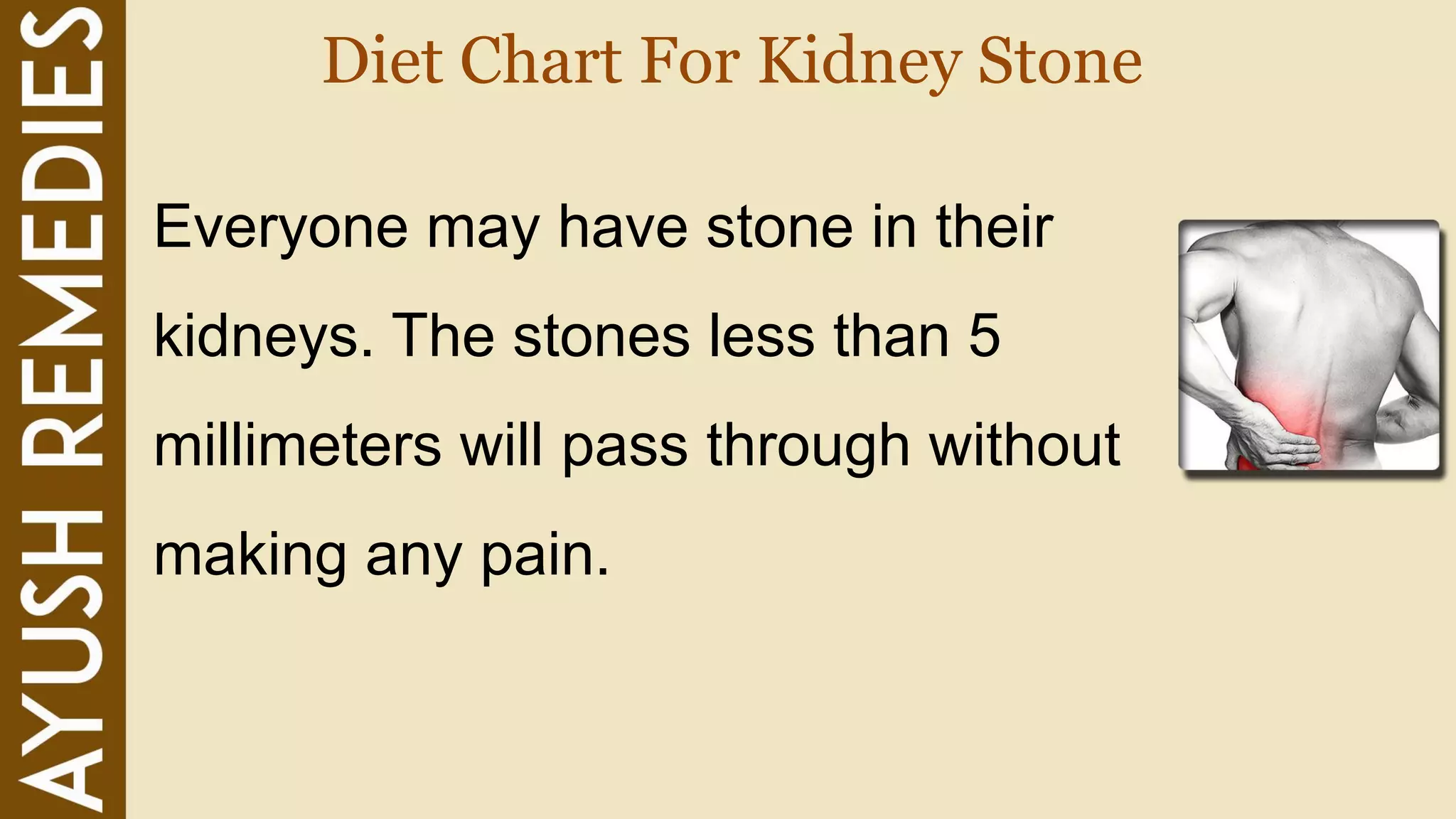 Kidney Stone Diet, List of Foods to Eat and Avoid During Kidney Stones ...
