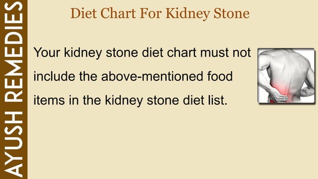 Kidney Stone Diet, List of Foods to Eat and Avoid During Kidney Stones ...