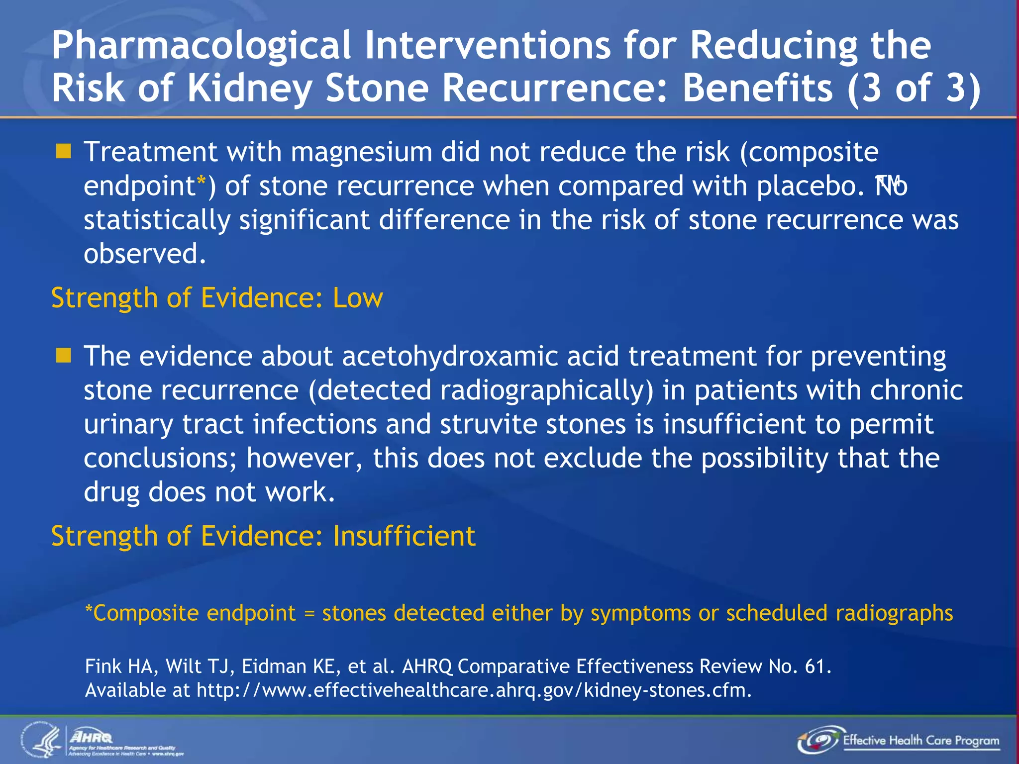 kidney stone prevention | PPT